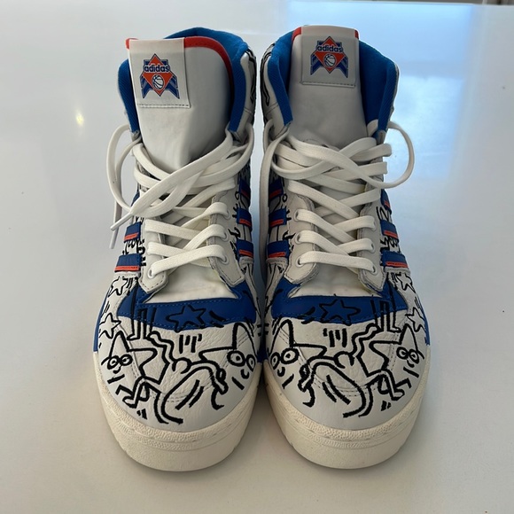 adidas | Shoes | Adidas Keith Haring Rivalry Pop Art Sneaker | Poshmark